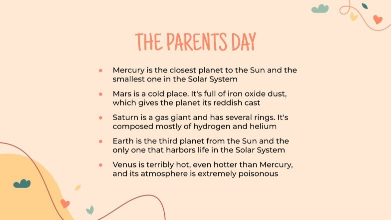 Happy Parents Day! | Google Slides & PowerPoint template