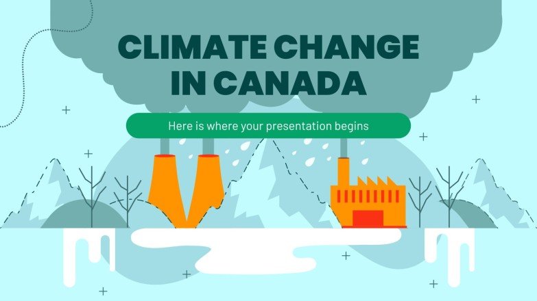 Climate Change in Canada Thesis | Google Slides & PowerPoint
