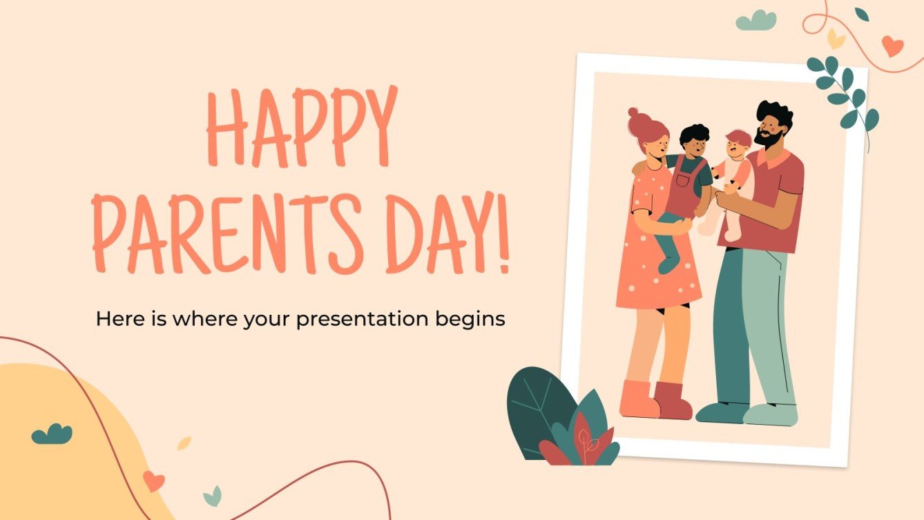 Plantillas gratis sobre Familia para Google Slides y PowerPoint