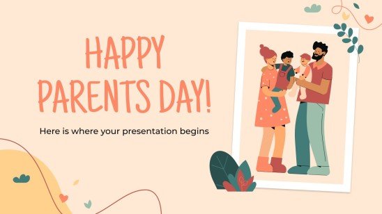 Plantillas gratis sobre Familia para Google Slides y PowerPoint