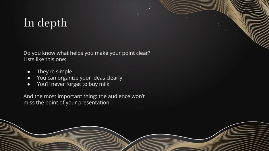 Dark Newsletter | Google Slides & PowerPoint template