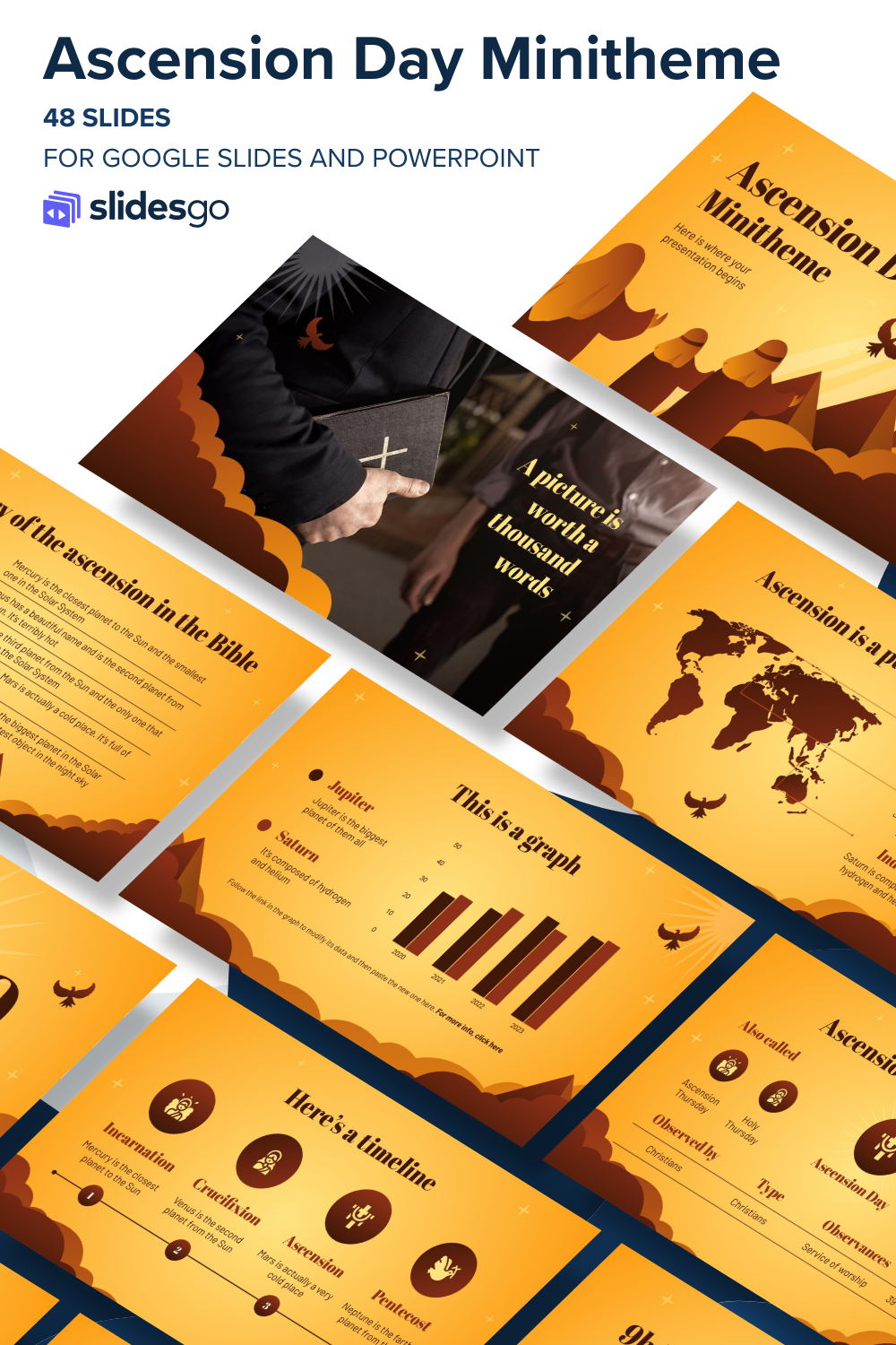 Ascension Day Minitheme | Google Slides & PowerPoint