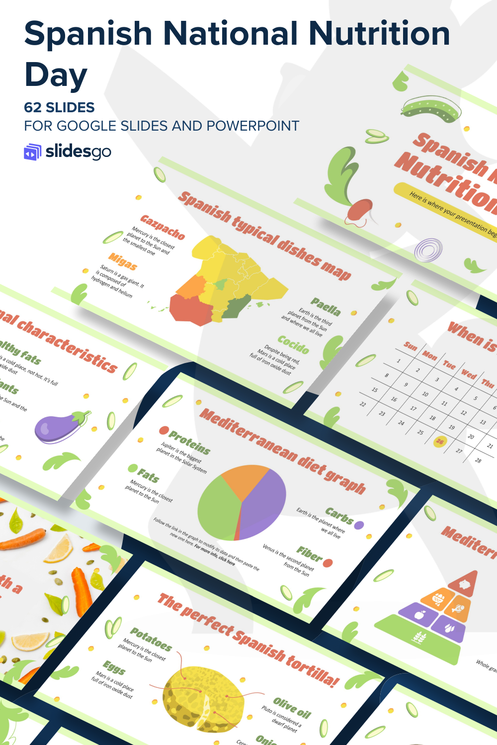 Spanish National Nutrition Day | Google Slides & PowerPoint