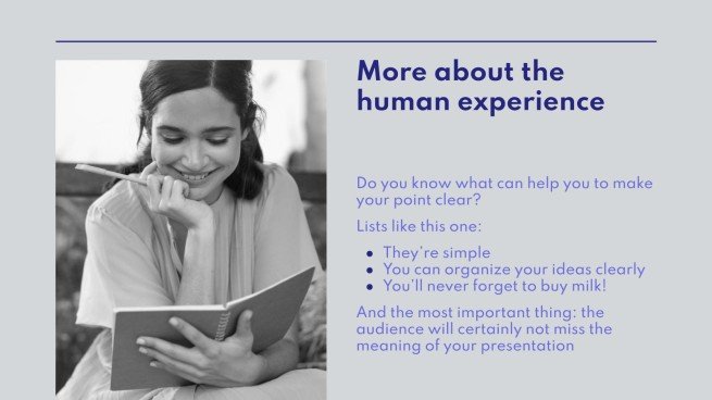 Language Arts: The Human Experience | Google Slides & PPT