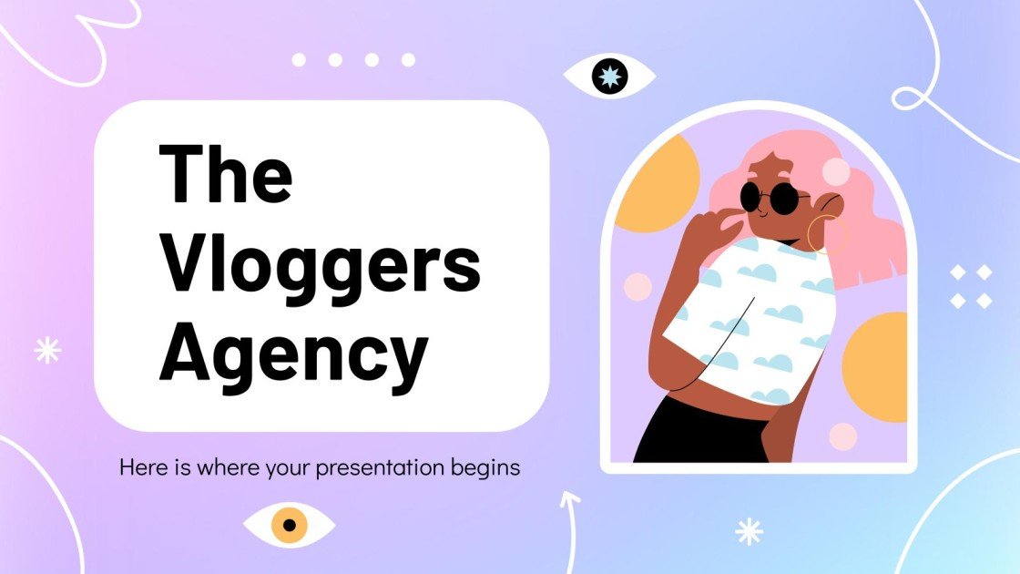 Agencia de vloggers | Google Slides y PowerPoint