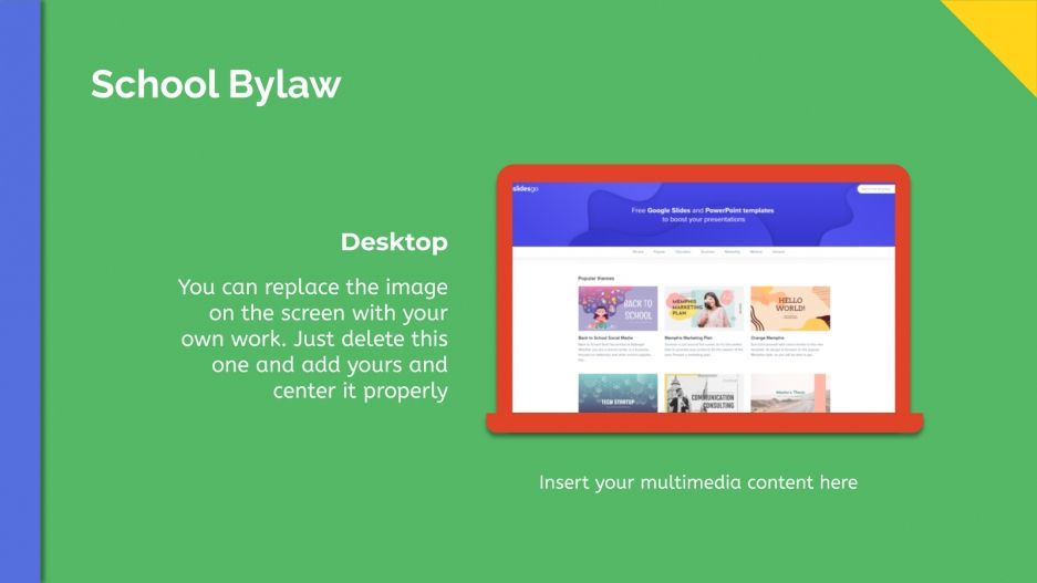 Education Box Challenge Google Slides and PowerPoint template