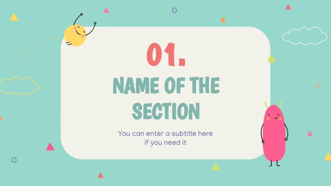 Fun Elementary Education Google Slides & PPT template