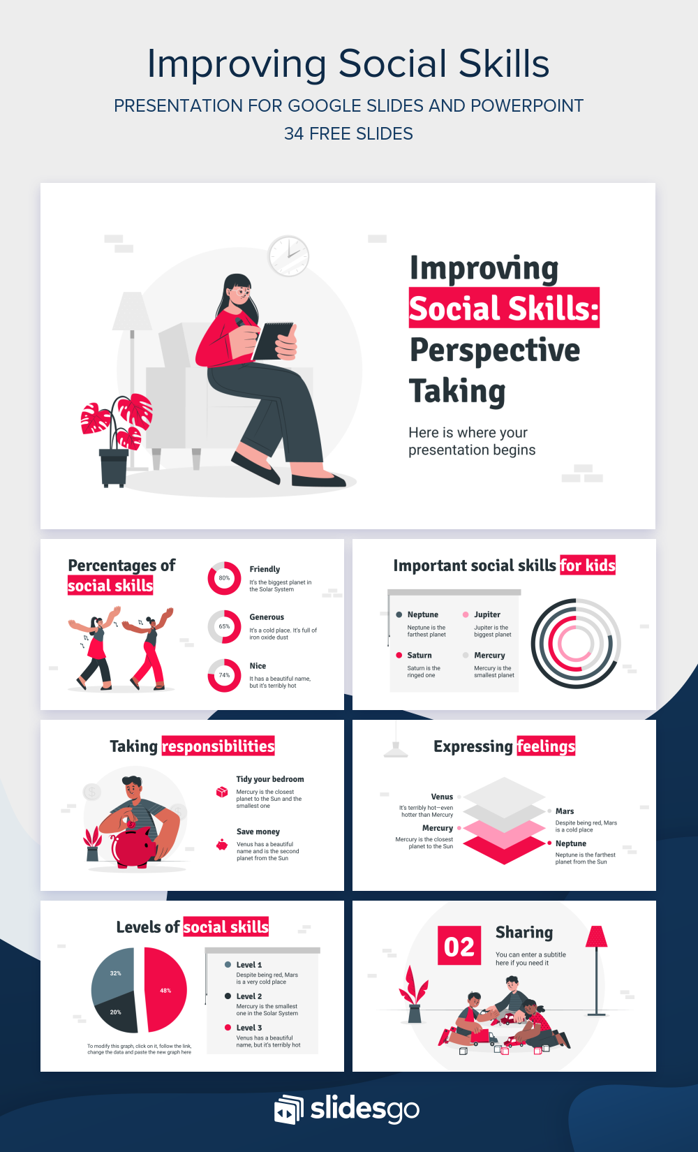 Improving Social Skills: Perspective Taking Google Slides & PPT