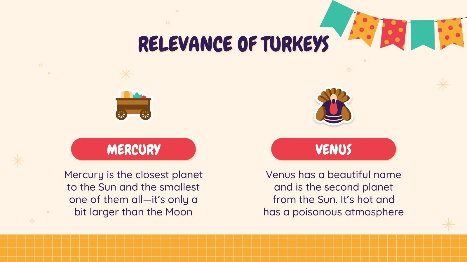 Mes de los amantes del pavo | Google Slides y PowerPoint