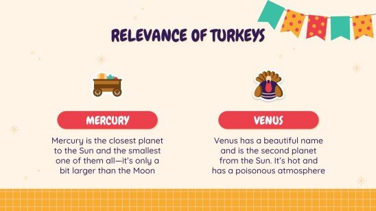 Mes de los amantes del pavo | Google Slides y PowerPoint