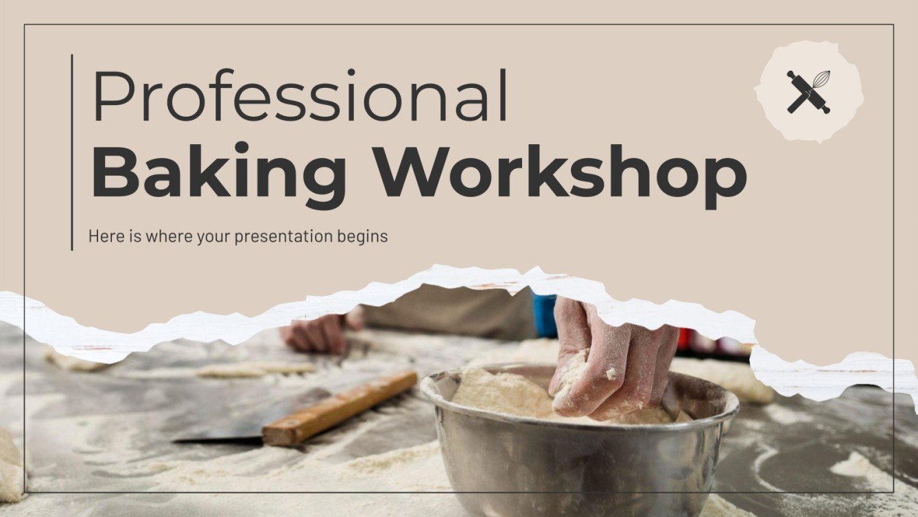Baking Recipes Google Slides and PowerPoint Template