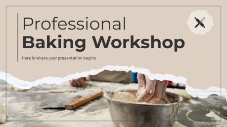 Baking Recipes Google Slides and PowerPoint Template