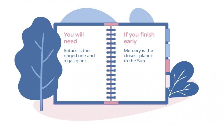 Winter Daily Planner Google Slides theme and PowerPoint template