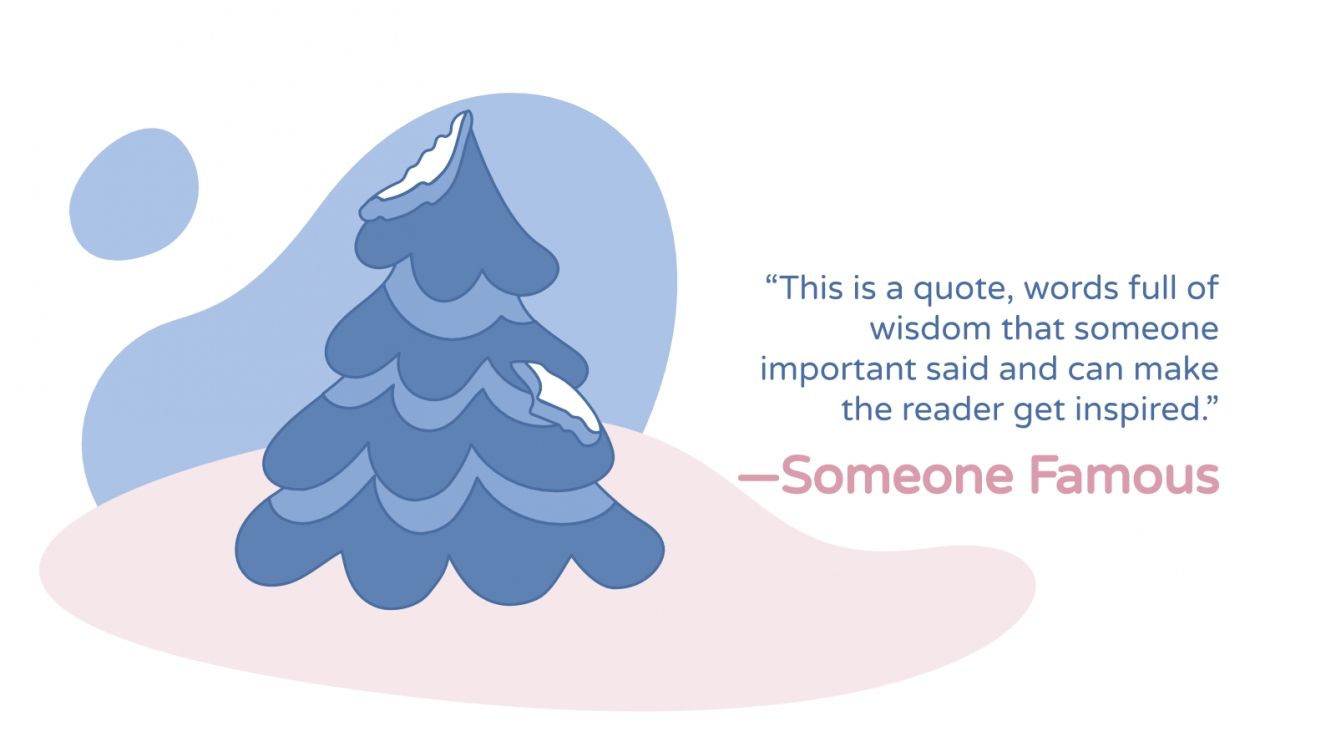 Winter Daily Planner Google Slides theme and PowerPoint template