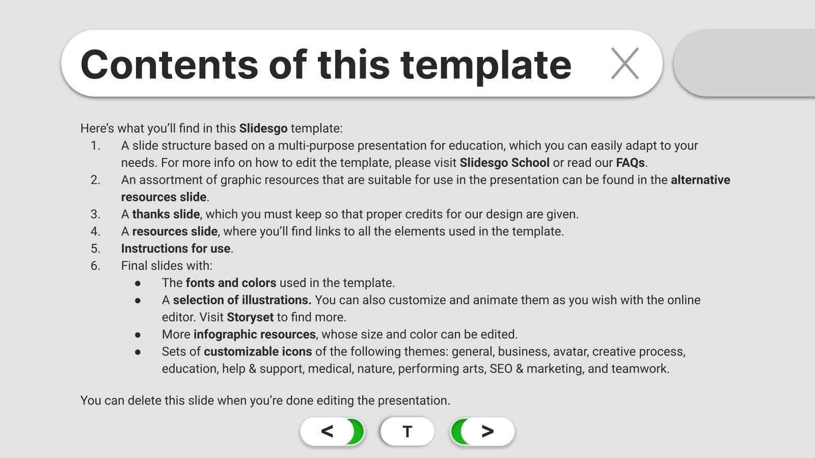 Language Arts: Writing | Google Slides & PPT template