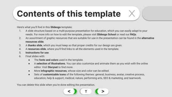 Language Arts: Writing | Google Slides & PPT template