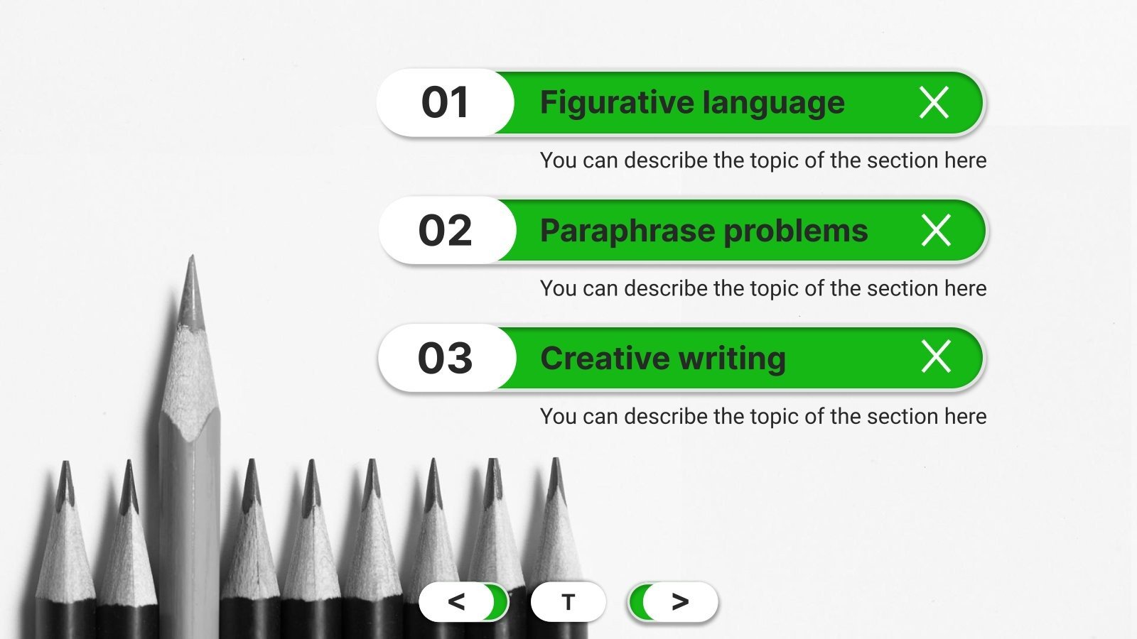 Language Arts: Writing | Google Slides & PPT template