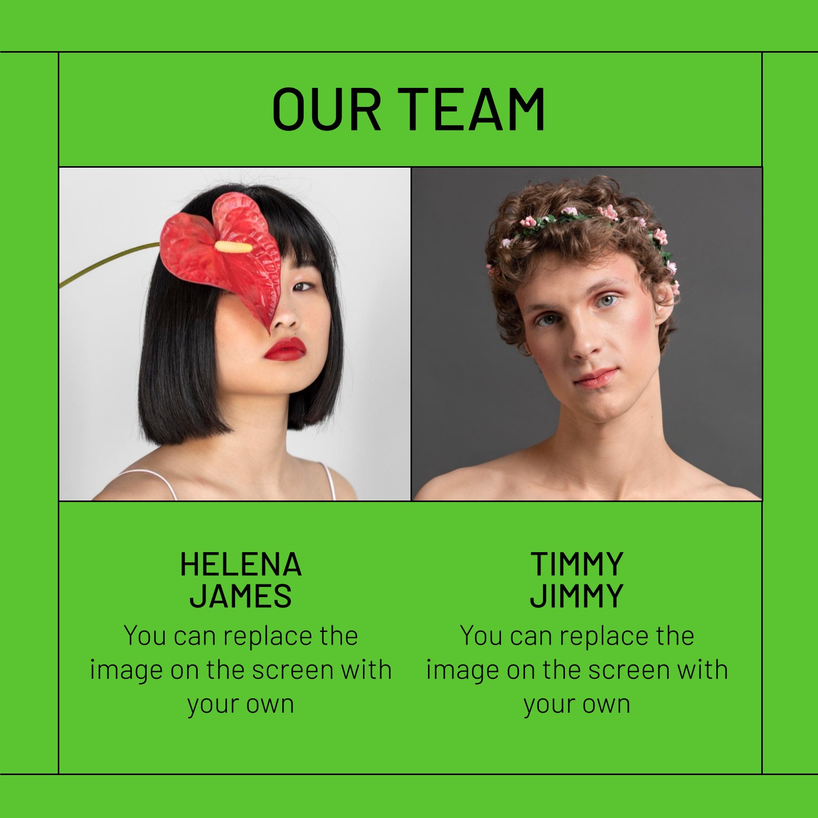 Advertising IG Posts for Social Media | Google Slides & PPT