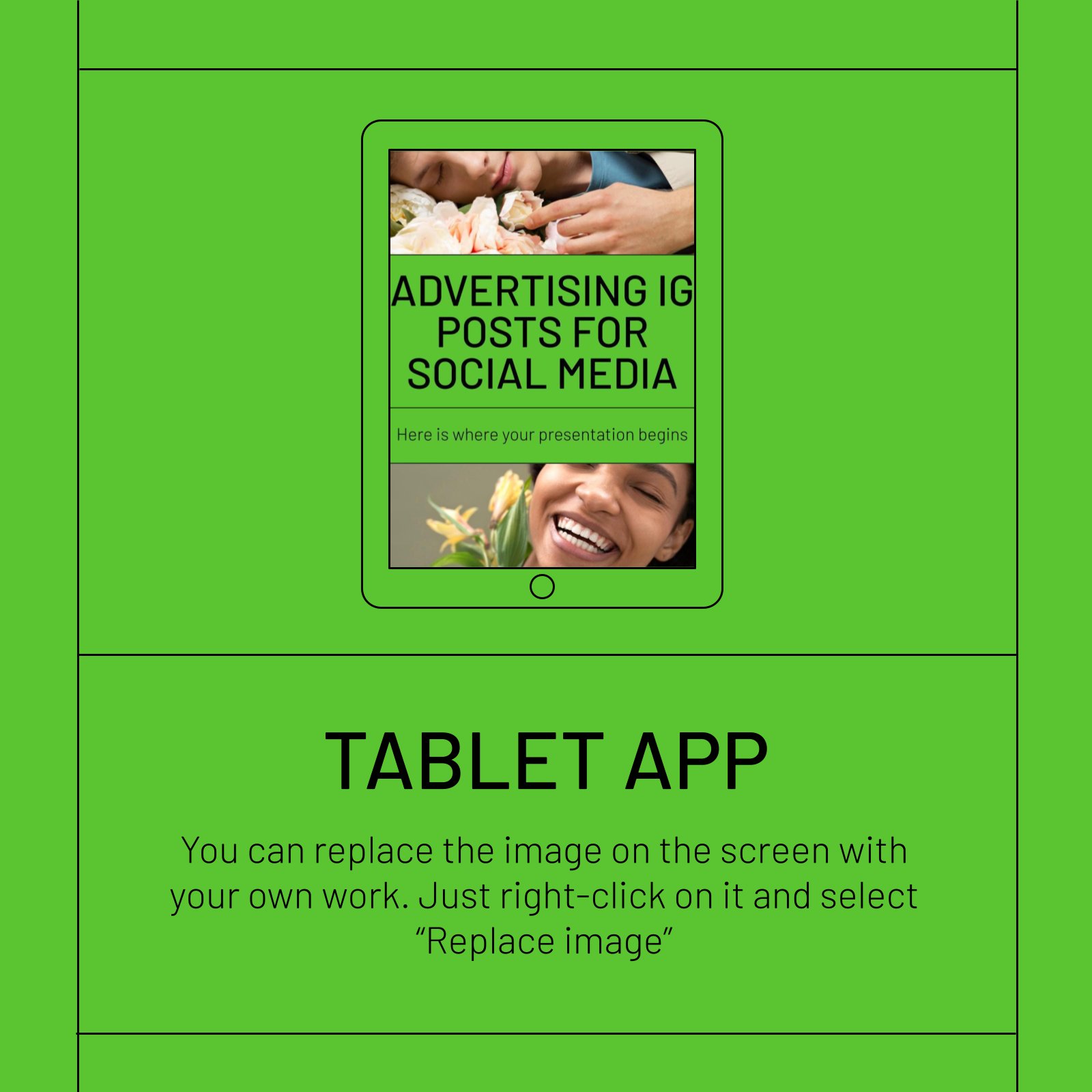 Advertising IG Posts for Social Media | Google Slides & PPT