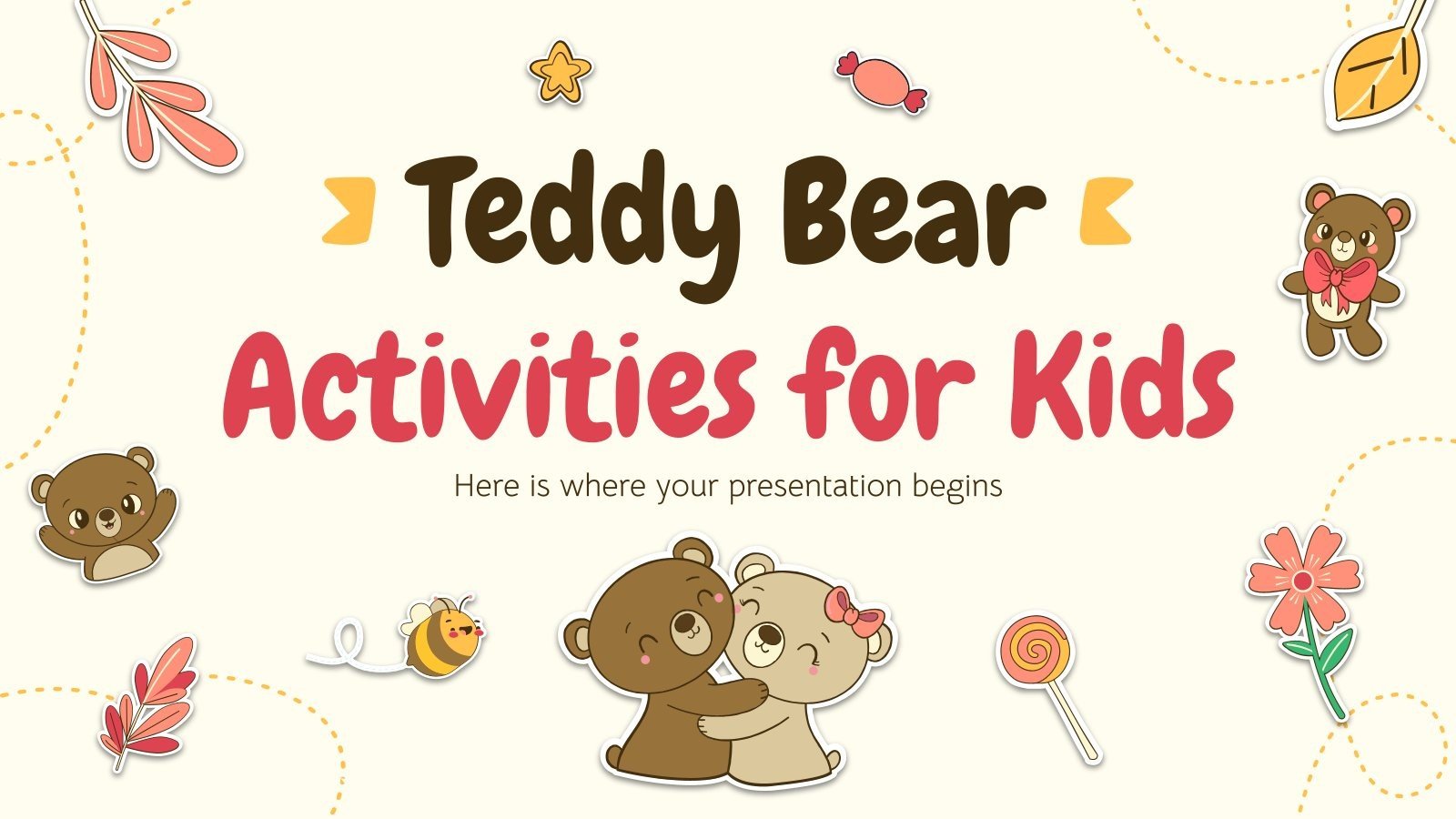 Teddy Bear Activities for Kids | Google Slides & PowerPoint
