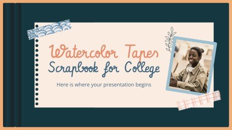 Free Scrapbook templates for Google Slides and PowerPoint