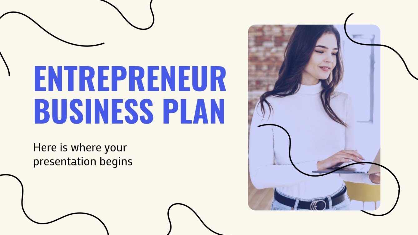 Entrepreneur Business Plan | Google Slides & PPT template