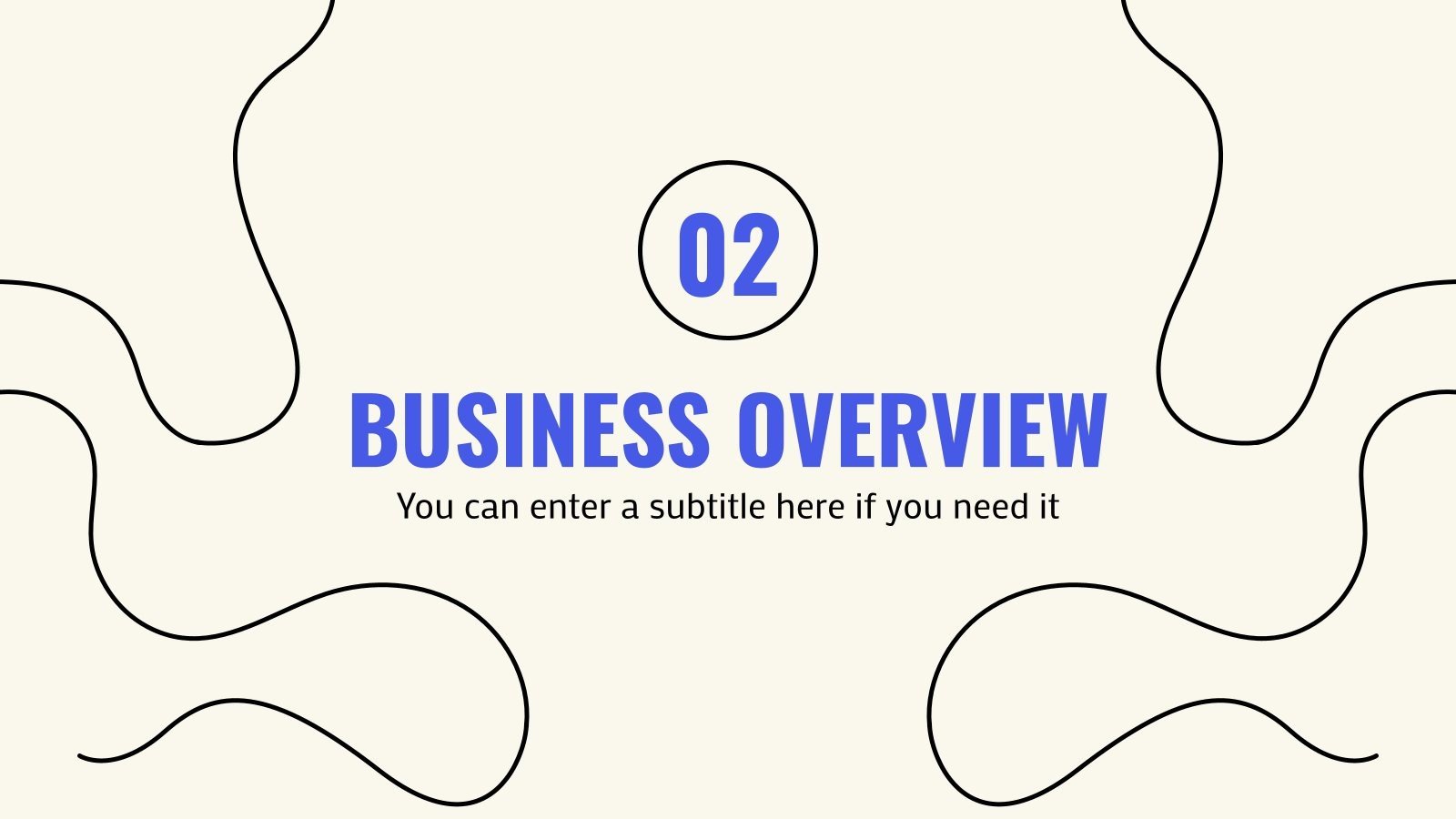 Entrepreneur Business Plan | Google Slides & PPT template