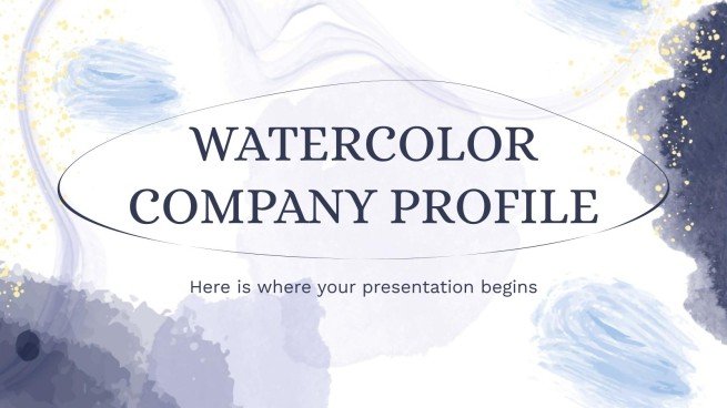 Free Watercolor Google Slides themes and PowerPoint templates