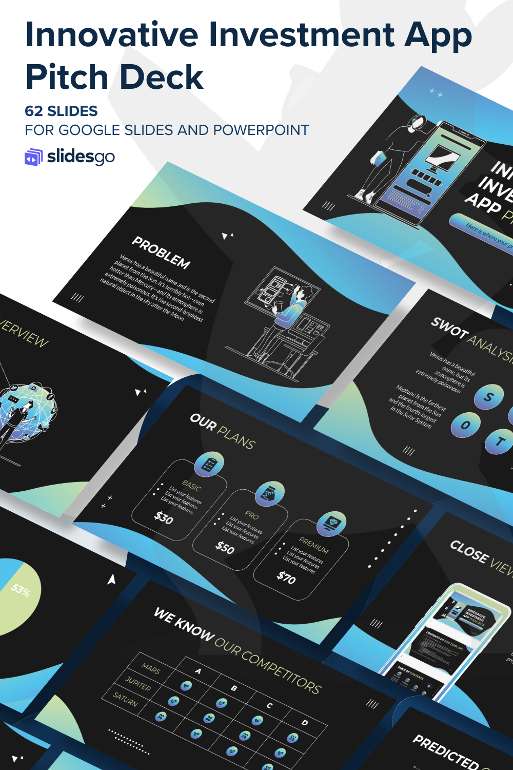 Innovative Investment App Pitch Deck | Google Slides & PPT