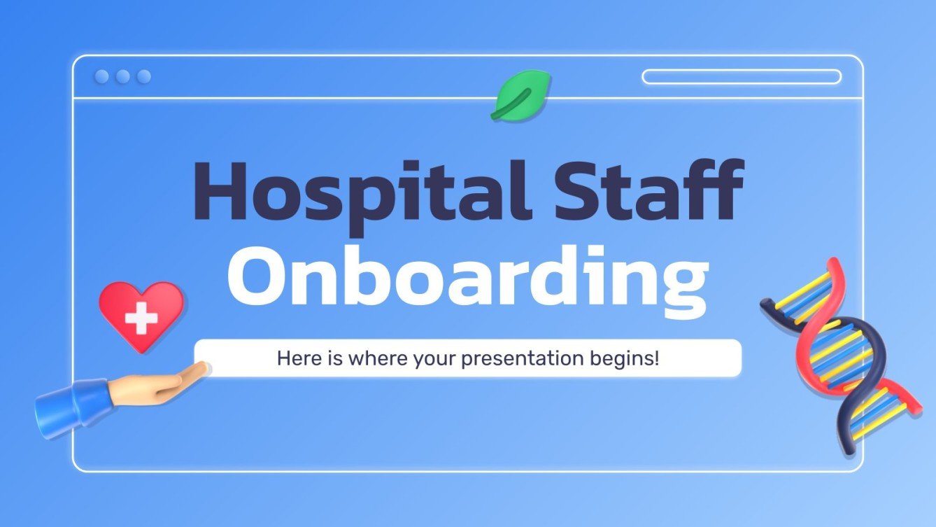Onboarding para empregados de hospital | Google Slides e PPT