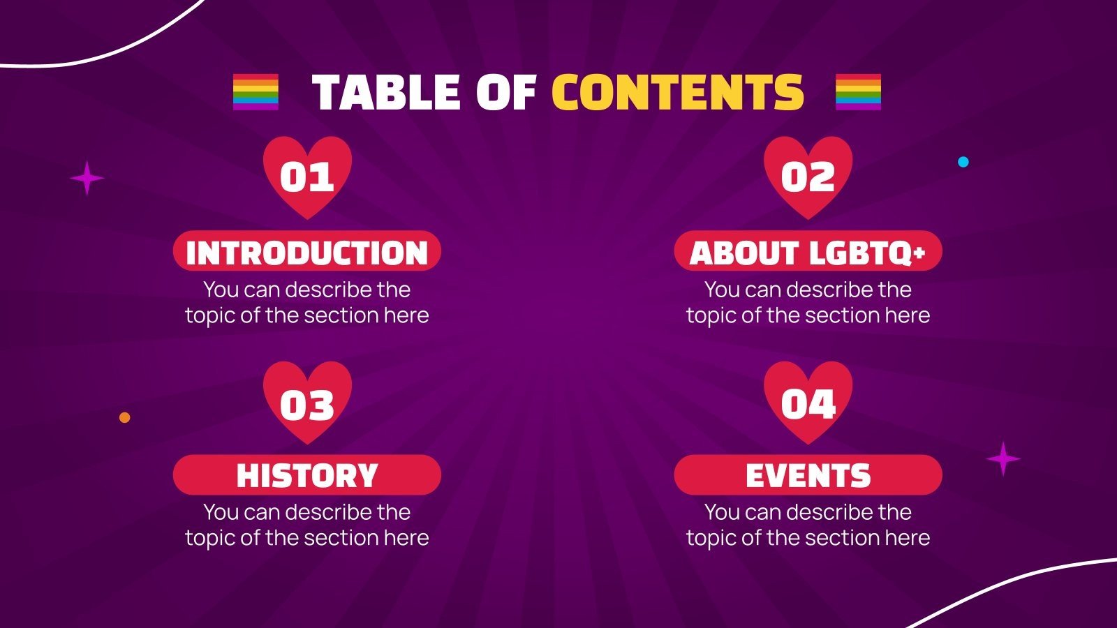 LGBTQ+ History Month | Google Slides & PowerPoint