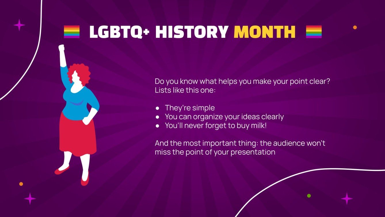 LGBTQ+ History Month | Google Slides & PowerPoint