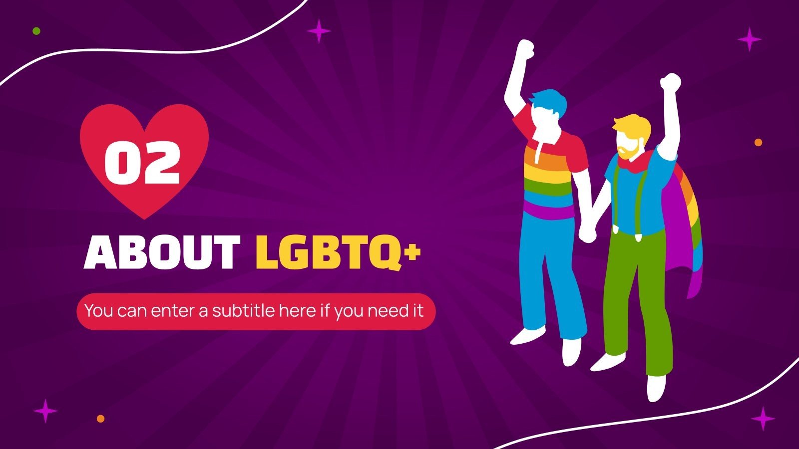 LGBTQ+ History Month | Google Slides & PowerPoint