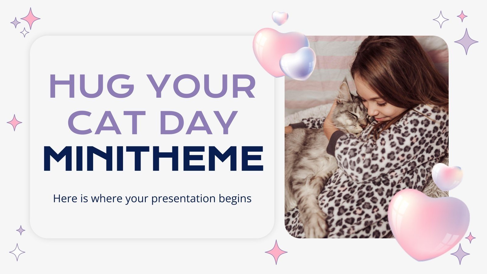 Free Cat-related Google Slides themes & PowerPoint templates