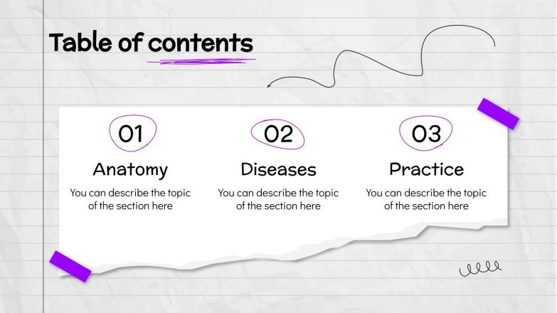 Anatomy Lesson: Realistic Skeleton | Google Slides & PPT