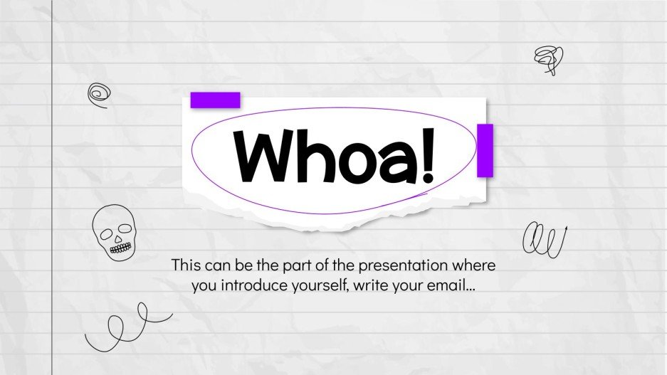 Anatomy Lesson: Realistic Skeleton | Google Slides & PPT