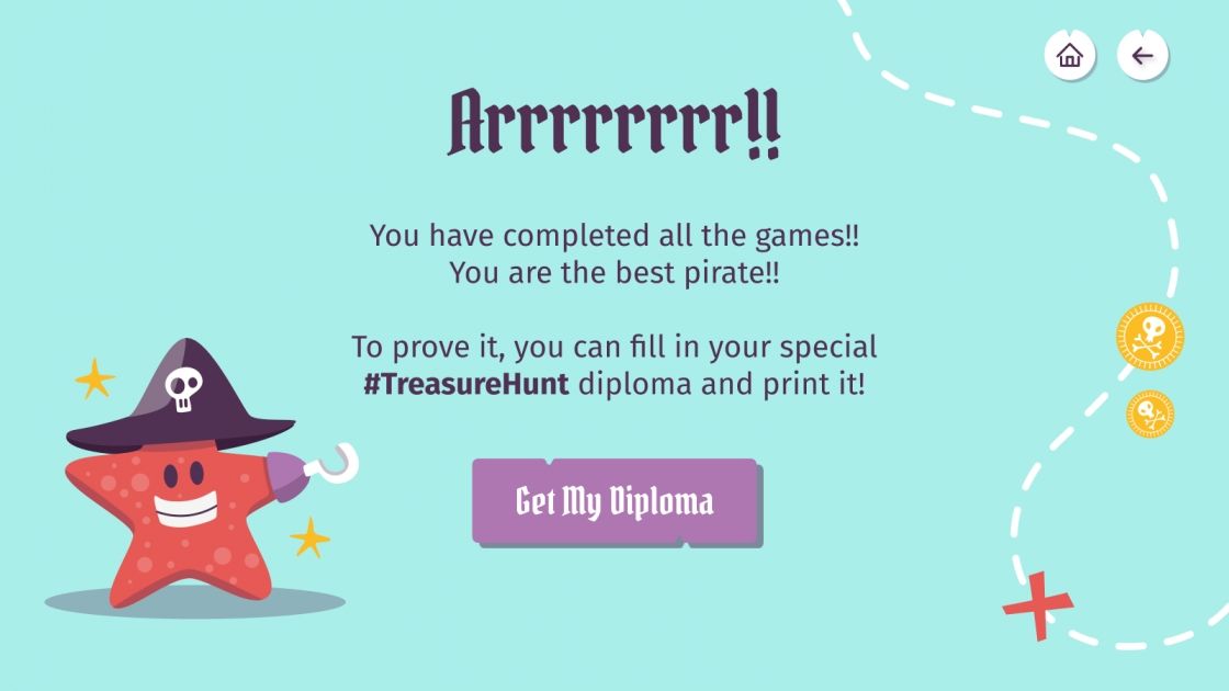 Treasure Hunt Google Slides and PowerPoint template