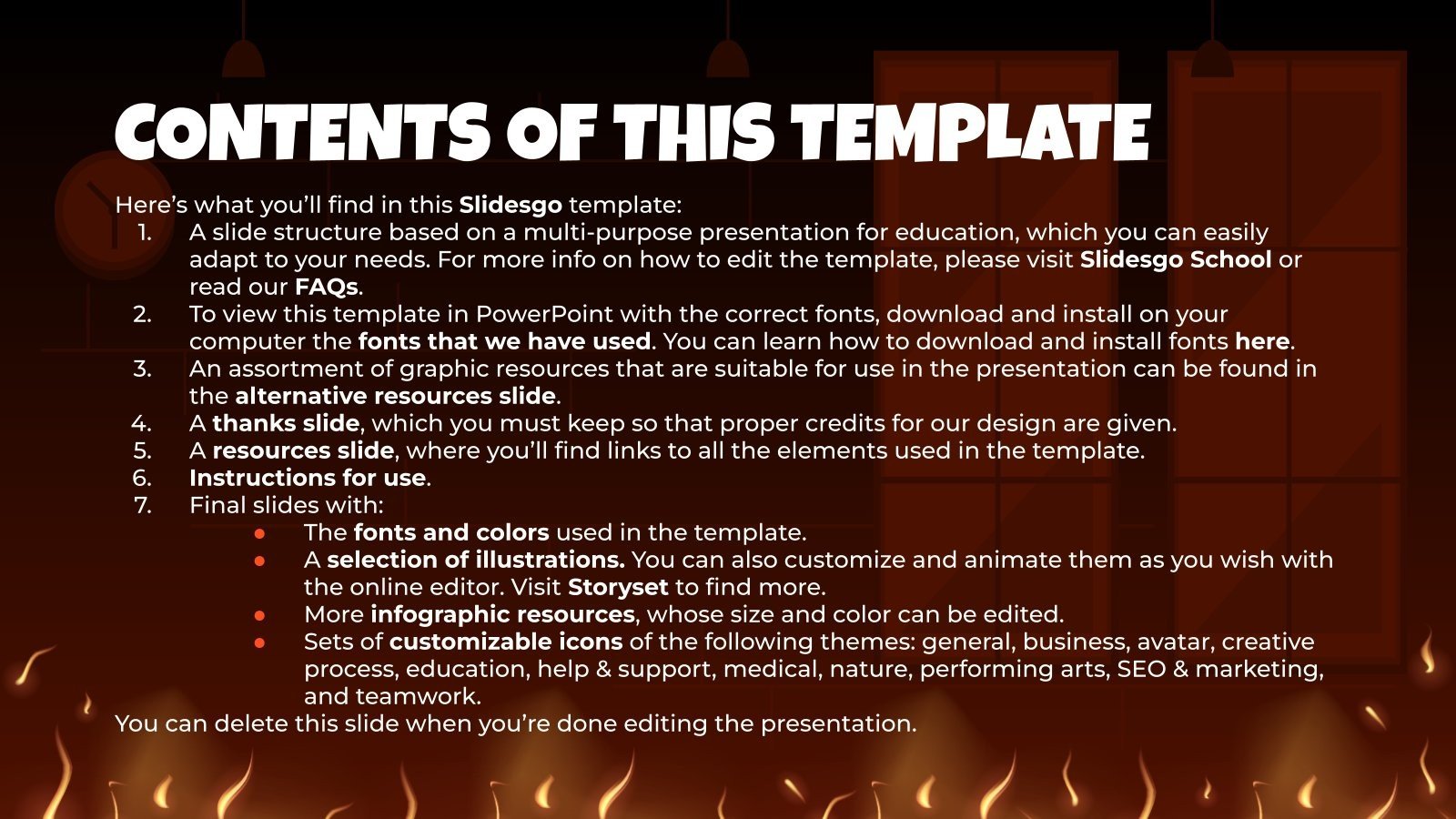 Fire Drill in School | Google Slides & PowerPoint