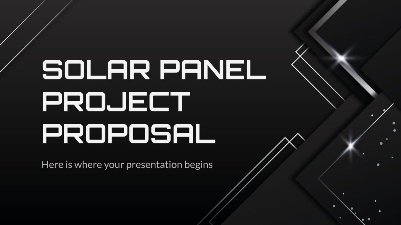 Solar Panel Project Proposal | Google Slides & PowerPoint