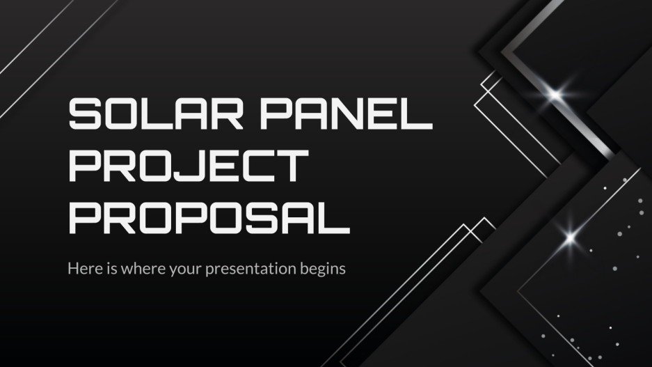 Solar Panel Project Proposal | Google Slides & PowerPoint