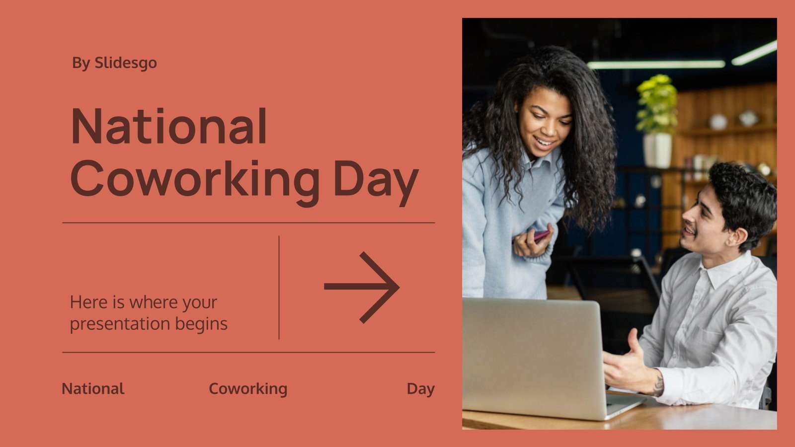National Coworking Day | Google Slides & PowerPoint