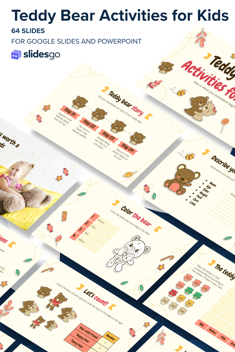 Teddy Bear Activities for Kids | Google Slides & PowerPoint