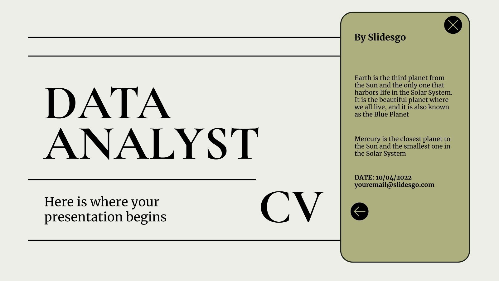 Free templates on Statistics for Google Slides & PowerPoint