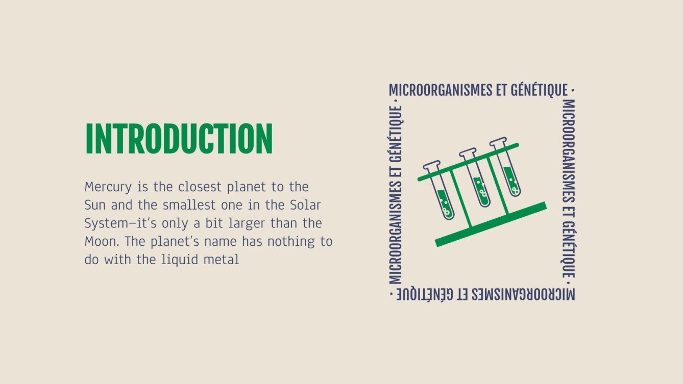 Microorganisms and Genetics | Google Slides & PowerPoint