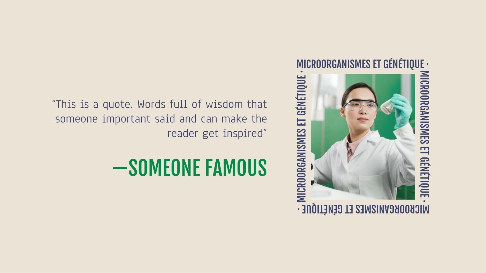 Microorganisms and Genetics | Google Slides & PowerPoint