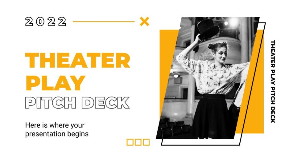 Theater Play Pitch Deck | Google Slides & PowerPoint template