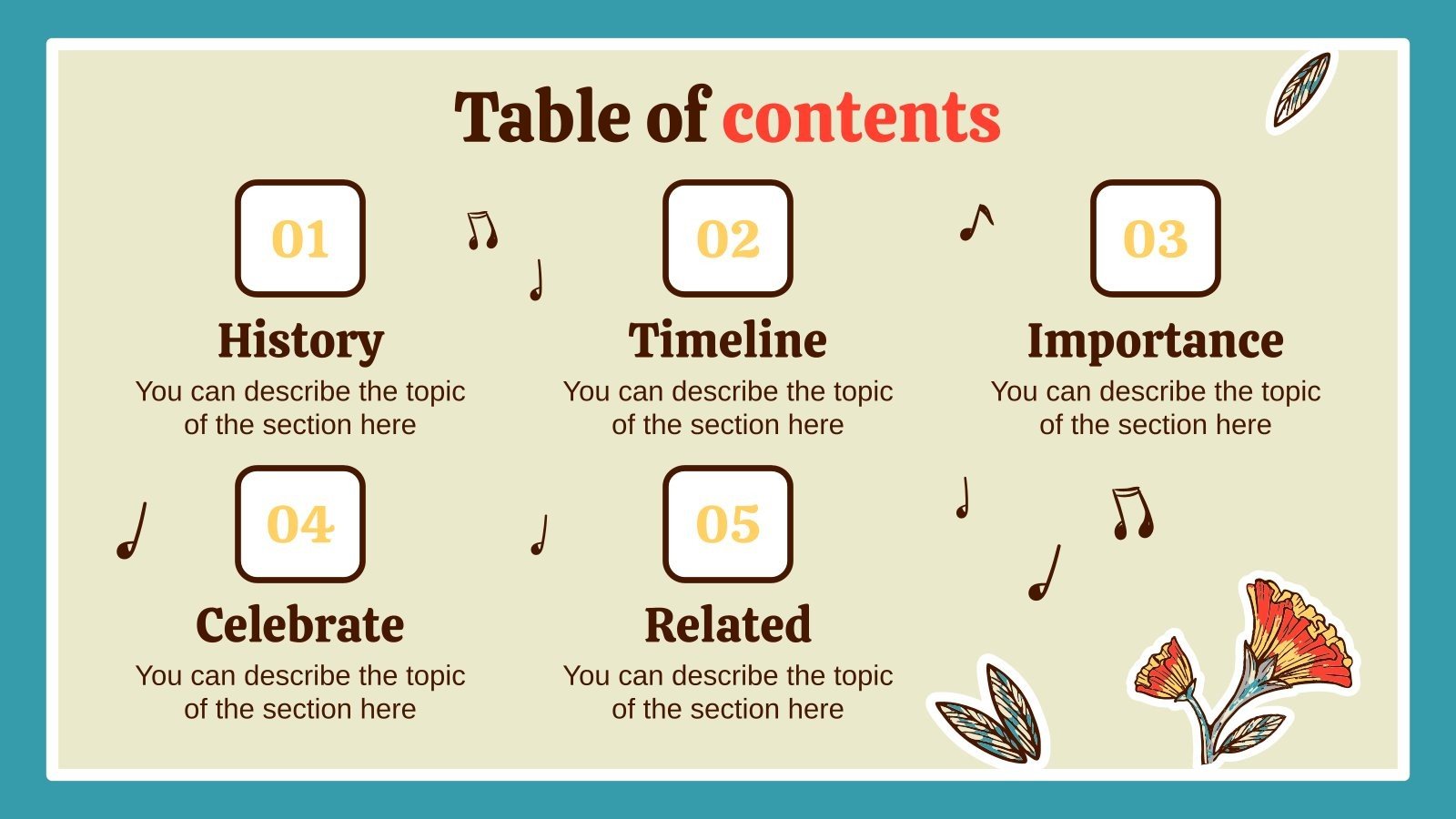 National Accordion Awareness Month | Google Slides & PPT