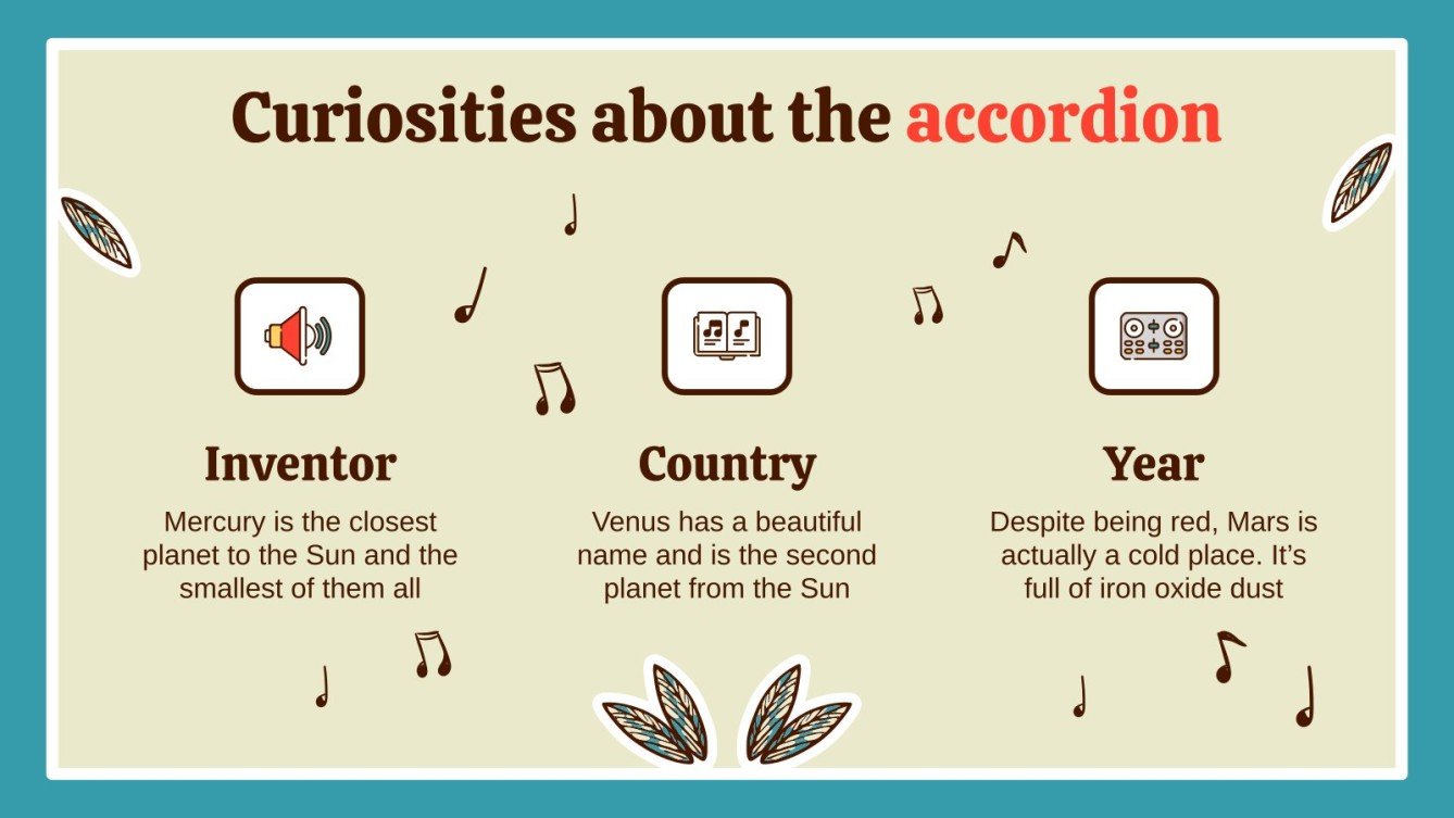 National Accordion Awareness Month | Google Slides & PPT