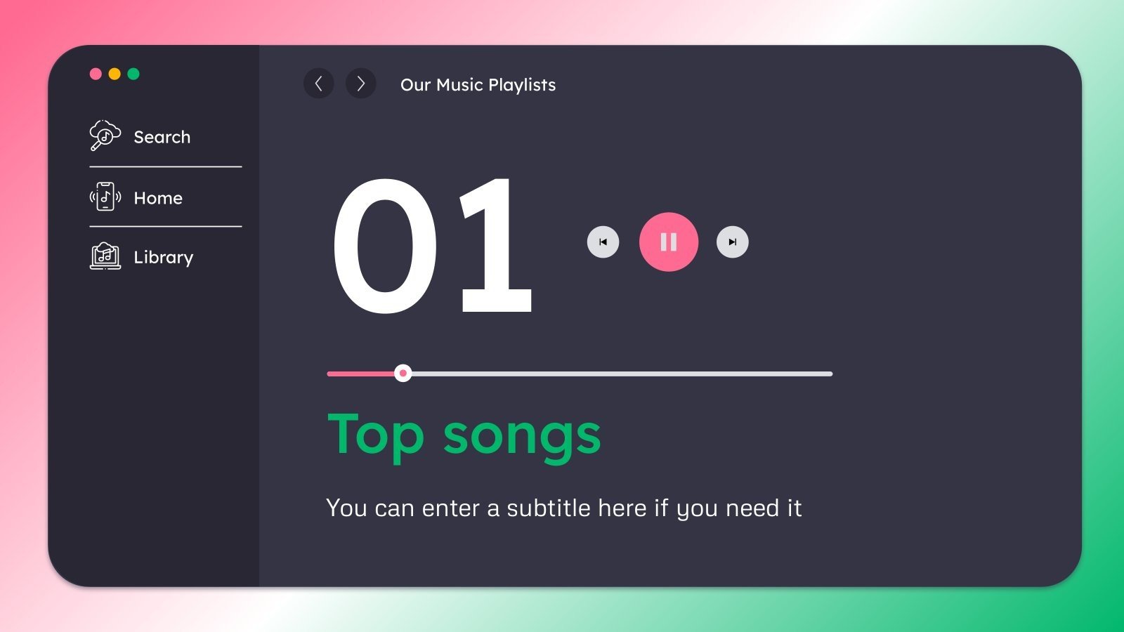Music: Sharing Our Music Playlists! | Google Slides & PPT
