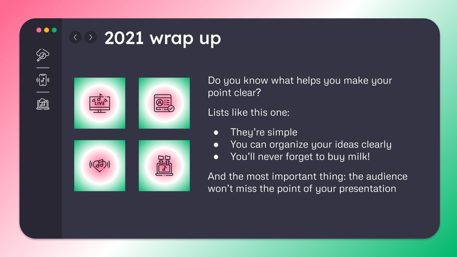 Music: Sharing Our Music Playlists! | Google Slides & PPT